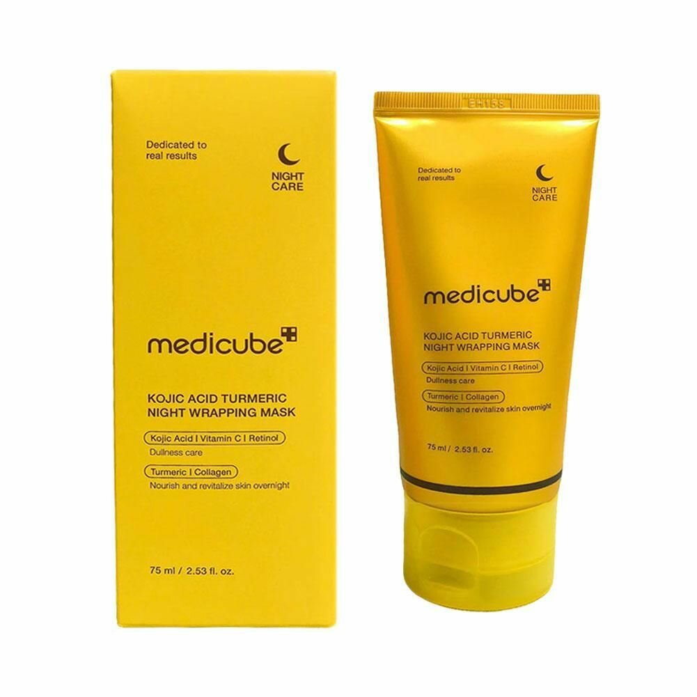 Коллагеновая маска с куркумой и койевой кислотой Сужает и очищает поры