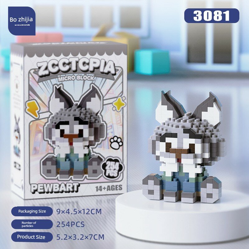 Zootopia 2 Mr. Big Plush Igra, Karakter Disney Dlya Detey S Detalyami