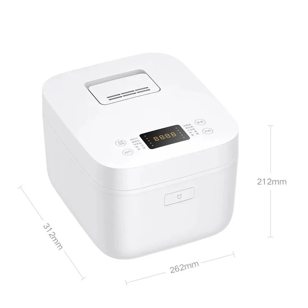 Мультиварка Xiaomi 4L Белая 860 Вт Сенсорное управление с отложенным стартом — фото 1
