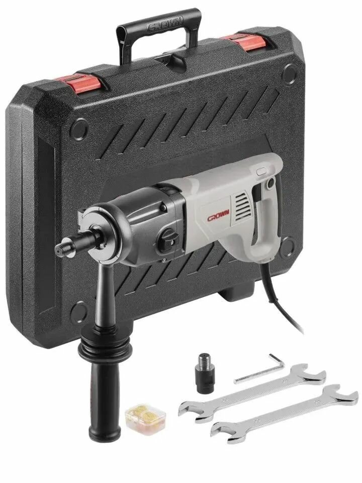 Дрель с микроударом 52/450 CROWN CT32072DH BMC набор для монтажа кондиционеров (пылеотвод + коронка)