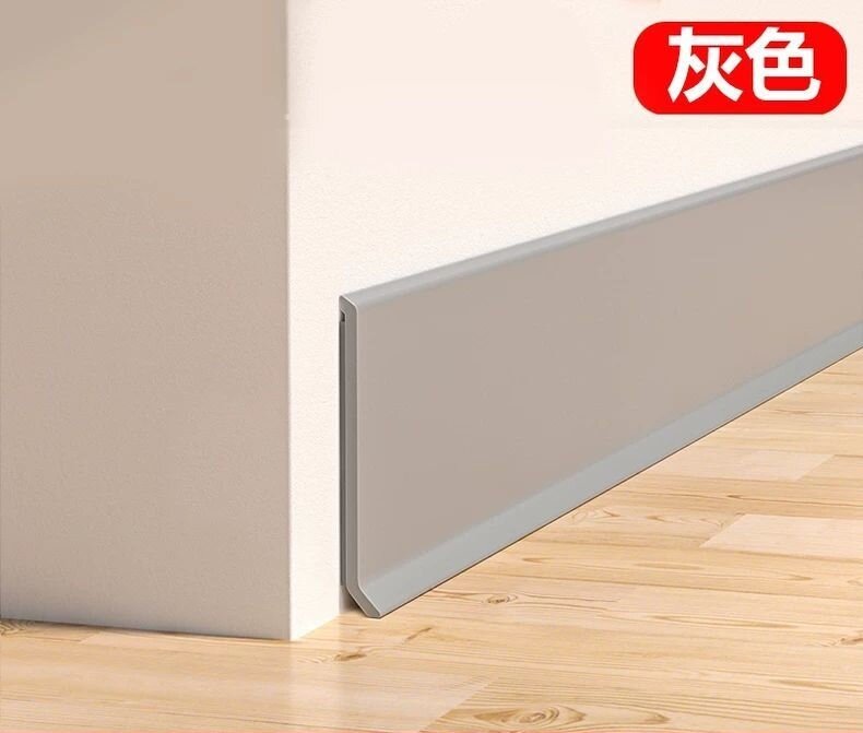 ПВХ самоклеящаяся плинтусная доска, минималистичный плинтус, мягкая пластиковая плинтусная доска, изогнутая скрытая новая декоративная полоса