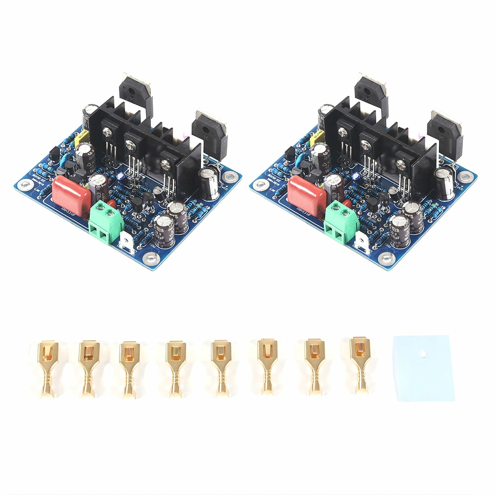 2 шt 2-канальный усилитель мощности для сабвуфера мощностью 2x100 Вт