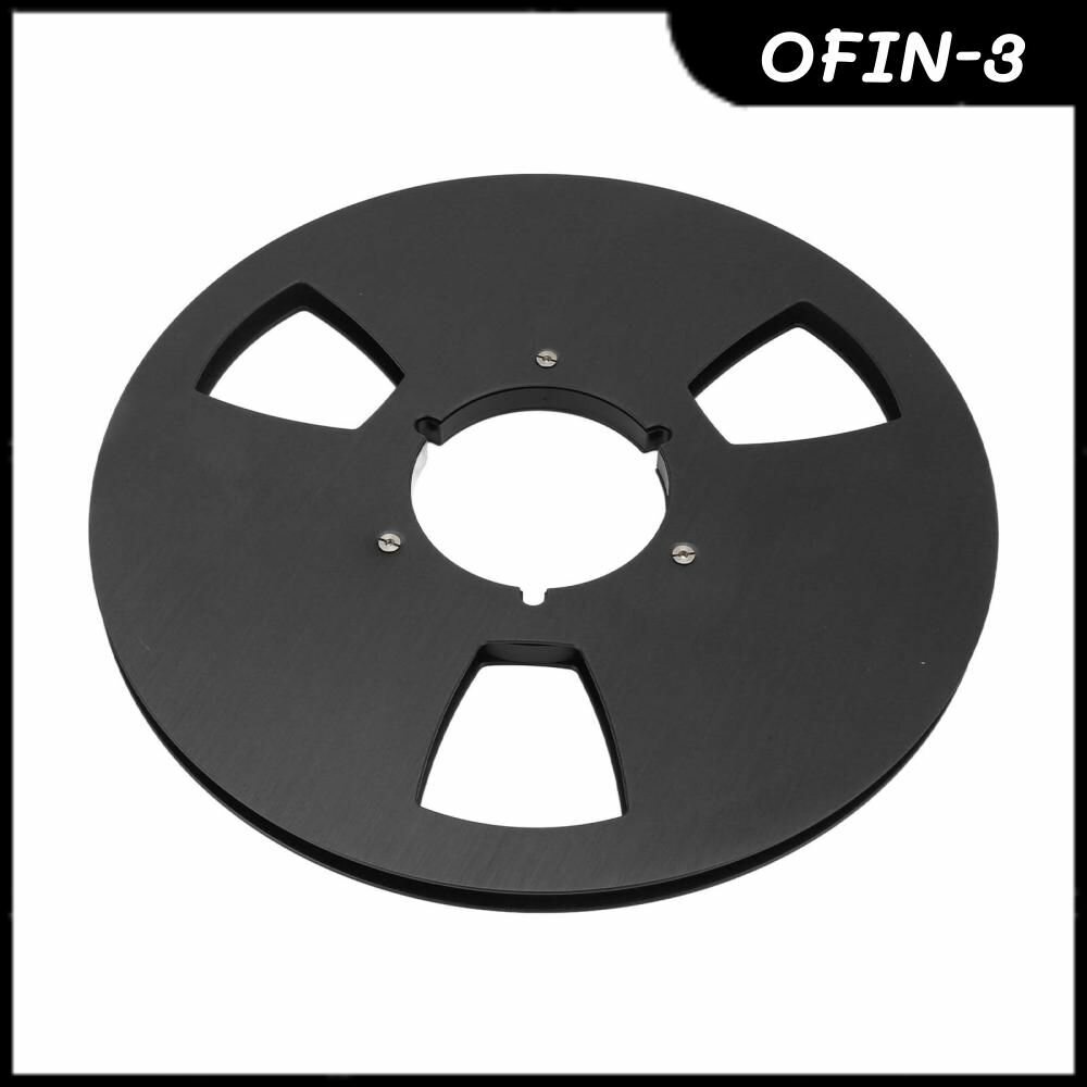 10.5 дюймовый катушка пустой пленки, стальной винт и усиленная конструкция, для качественной записи звука