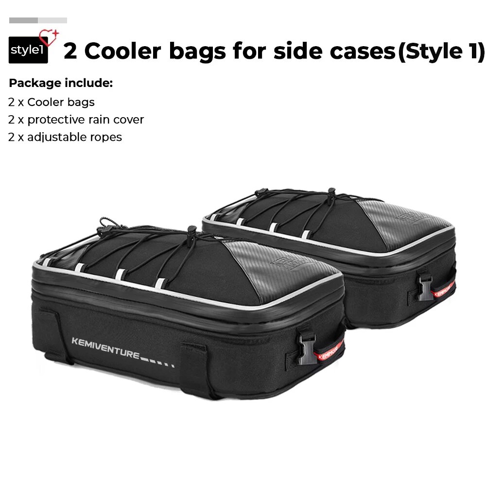 Мотоциклетные кофры-сумки для Honda Africa Twin CRF1100L, CRF 1000, 750, 850 Style1 two side bags