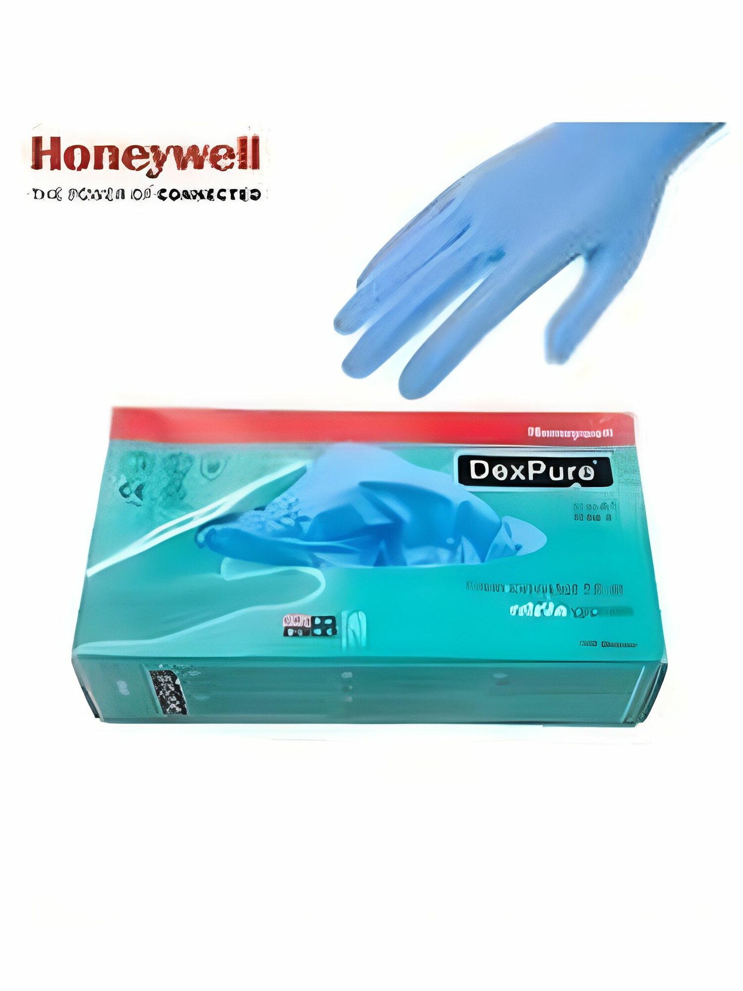 Перчатки нитриловые неопудренные DexPure Нитрил Honeywell размер M