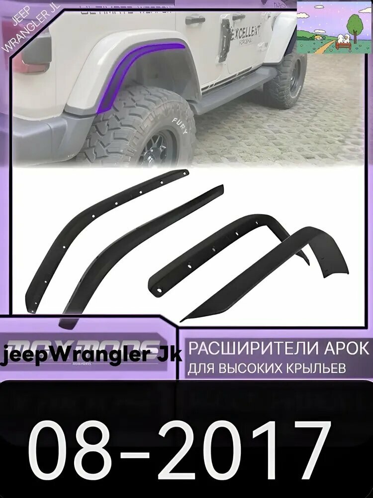 Расширитель колесных арок, 4 шт.