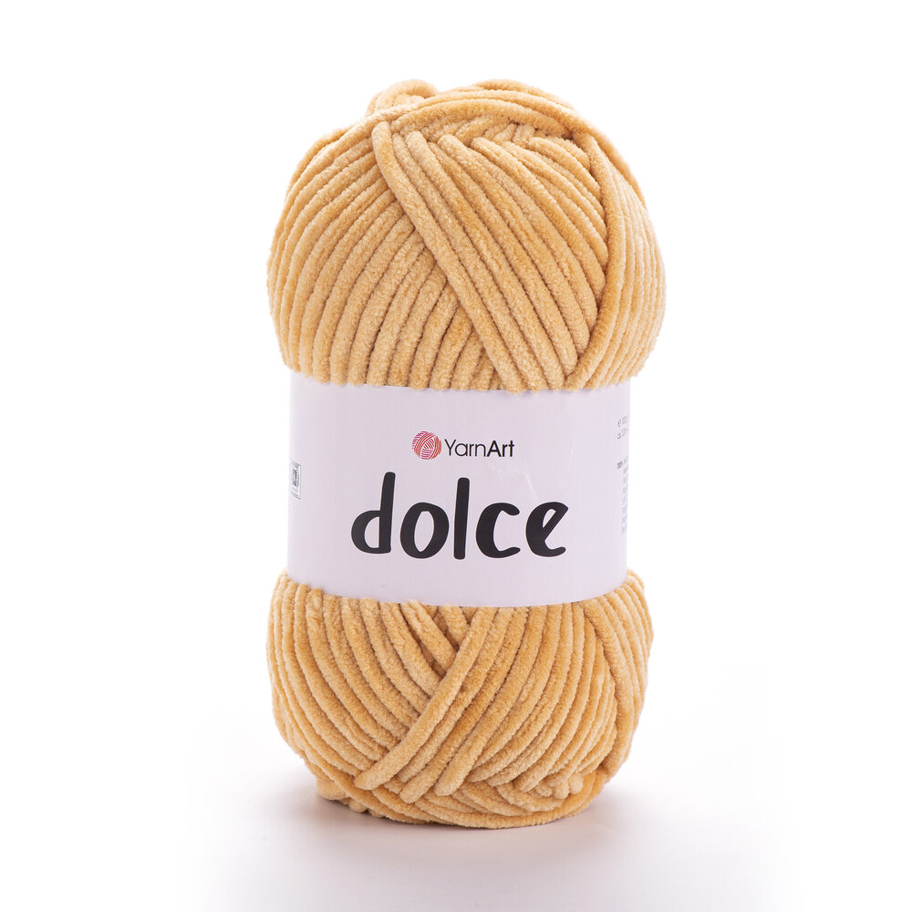 Пряжа для вязания YarnArt Dolce 855 золотарник 100 гр/120 м 100% микрополиэстер