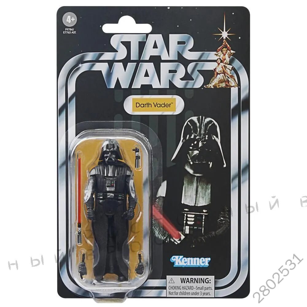Фигурка Star Wars Darth Vader Action Figure коллекционная, Дарт Вейдер - Новая надежда R1V Z5A, 1 шт — фото 1