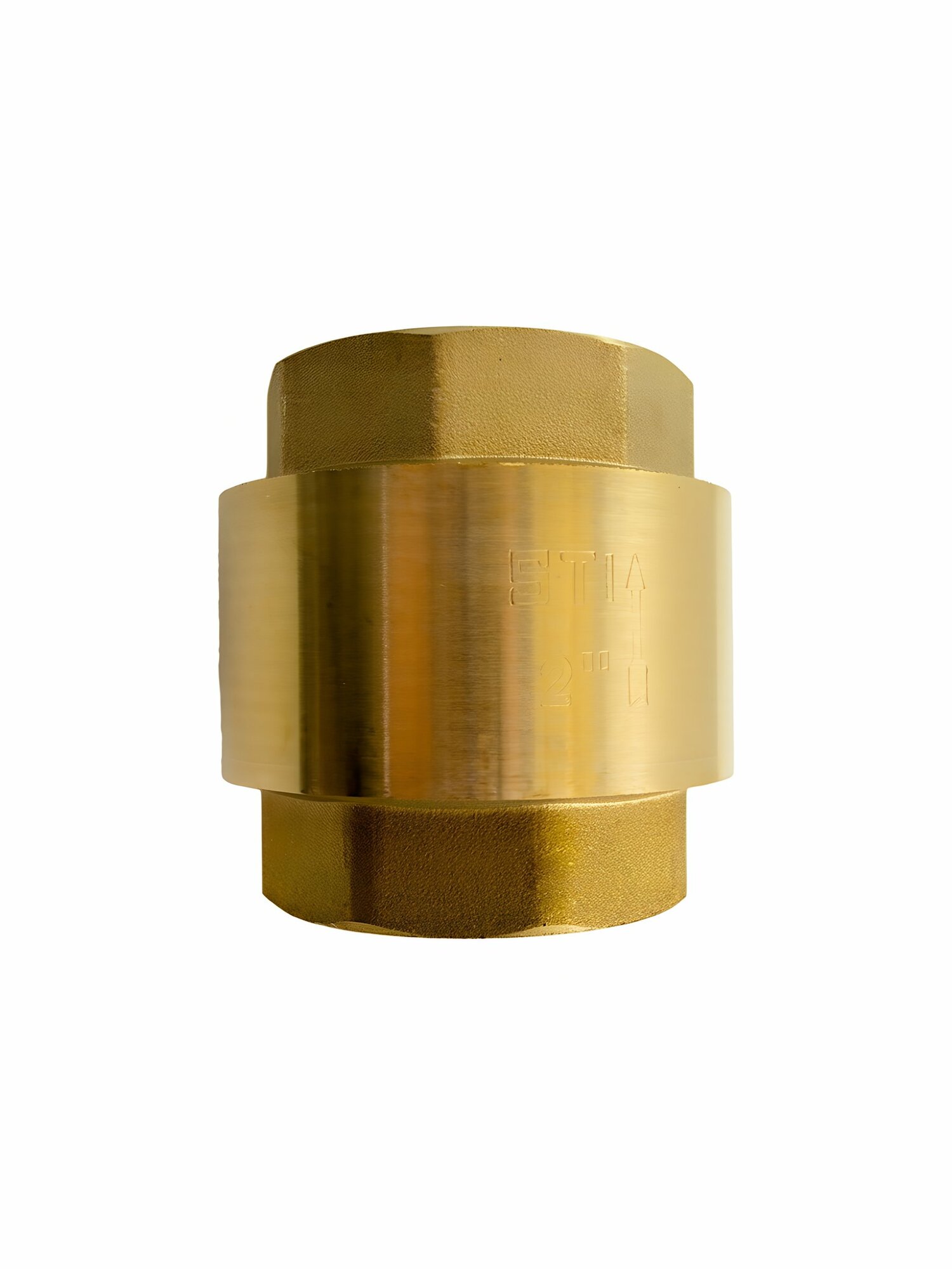 Обратный клапан STI 2 дюйма латунь DN 50 пружинного типа для систем водоснабжения и отопления, качественная сантехника