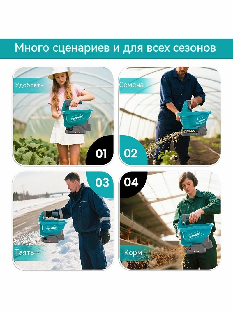 Разбрасыватель, сеялка — фото 1