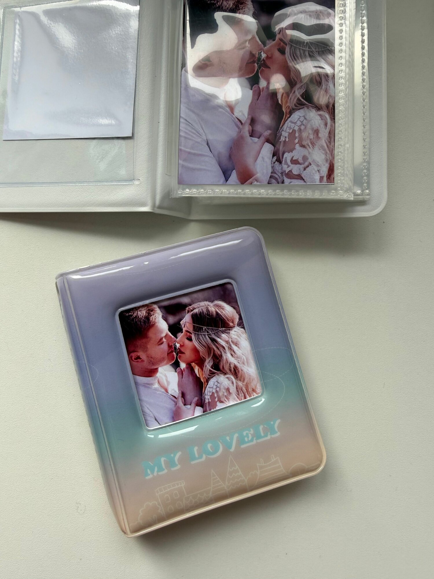 Брелок мини фотоальбом с вашими фото "my lovely"