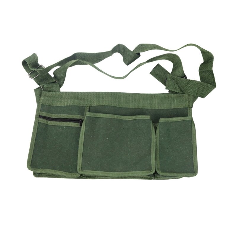 Компактная Многоразовая Холщовая Многоцелевая Сумка Для Инструментов Емкостью 15 кг Для Семейного Кемпинга На Открытом Воздухе, Органайзер Для Хранения