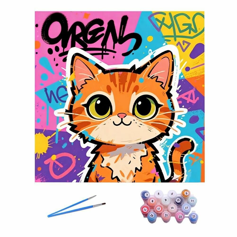 Картина по номерам (DIY) Подходит для тренировки детей.