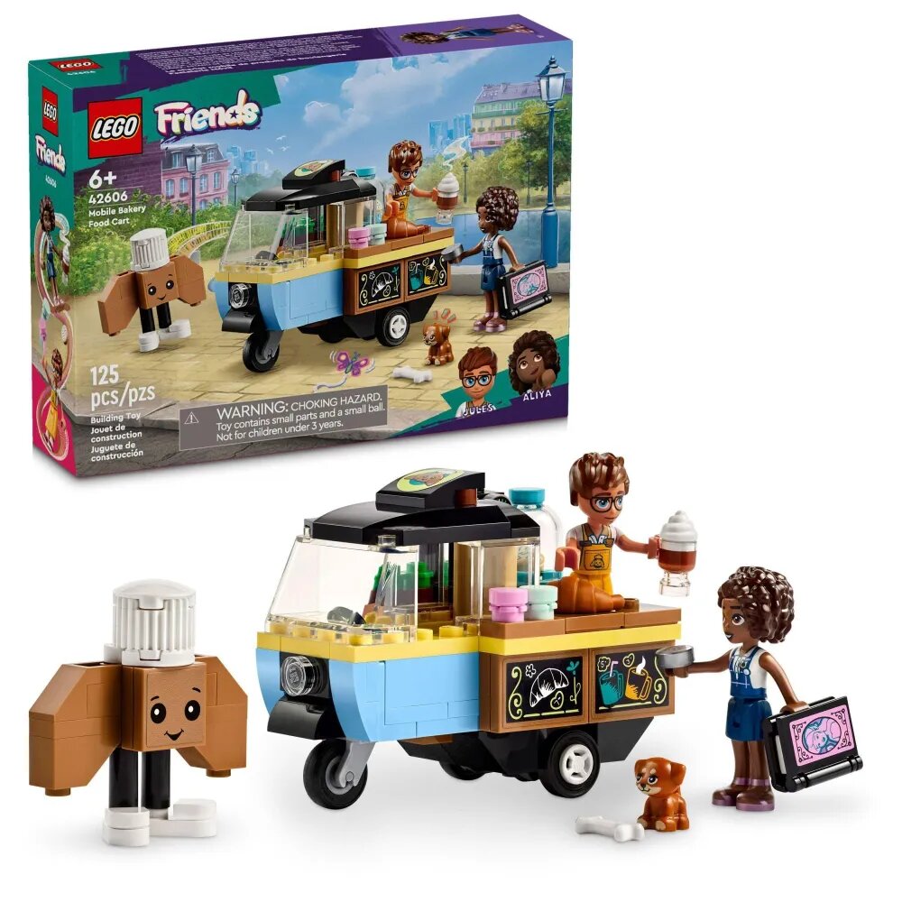 Конструктор LEGO Friends 42606 Передвижная пекарня игрушки из строительных блоков