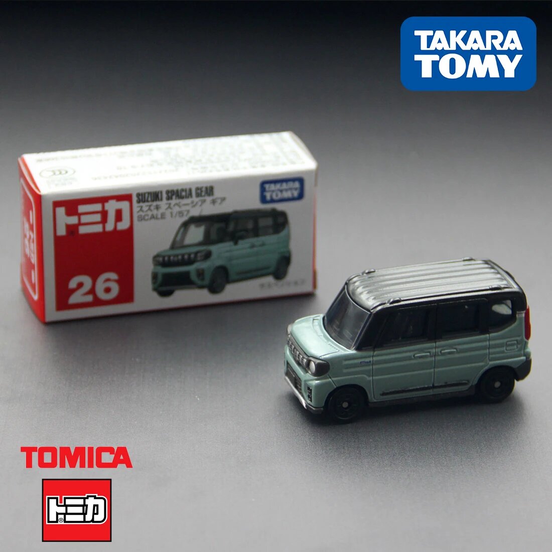 Металлическая модель автомобиля Takara Tomy Tomica No.26 Suzuki Spacia Gear
