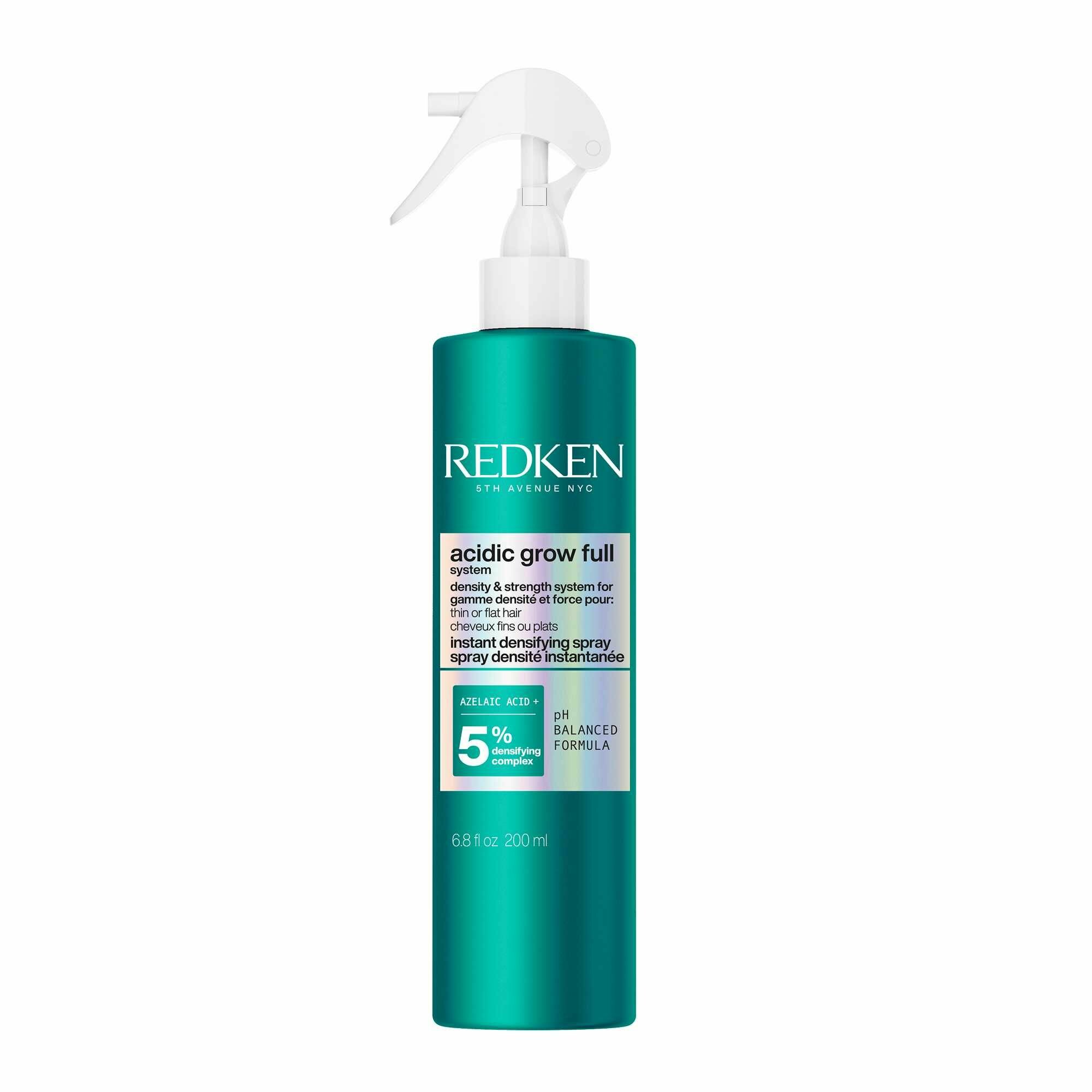 REDKEN Термозащитный спрей для увеличения густоты волос Acidic Grow Full System Instant Densifying Spray 190 МЛ