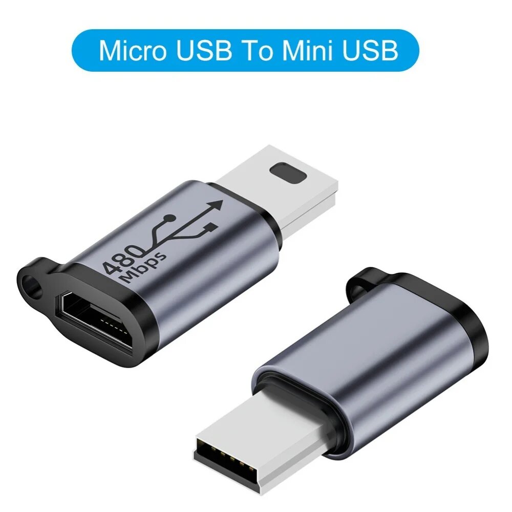 Переходник Micro USB на Mini USB