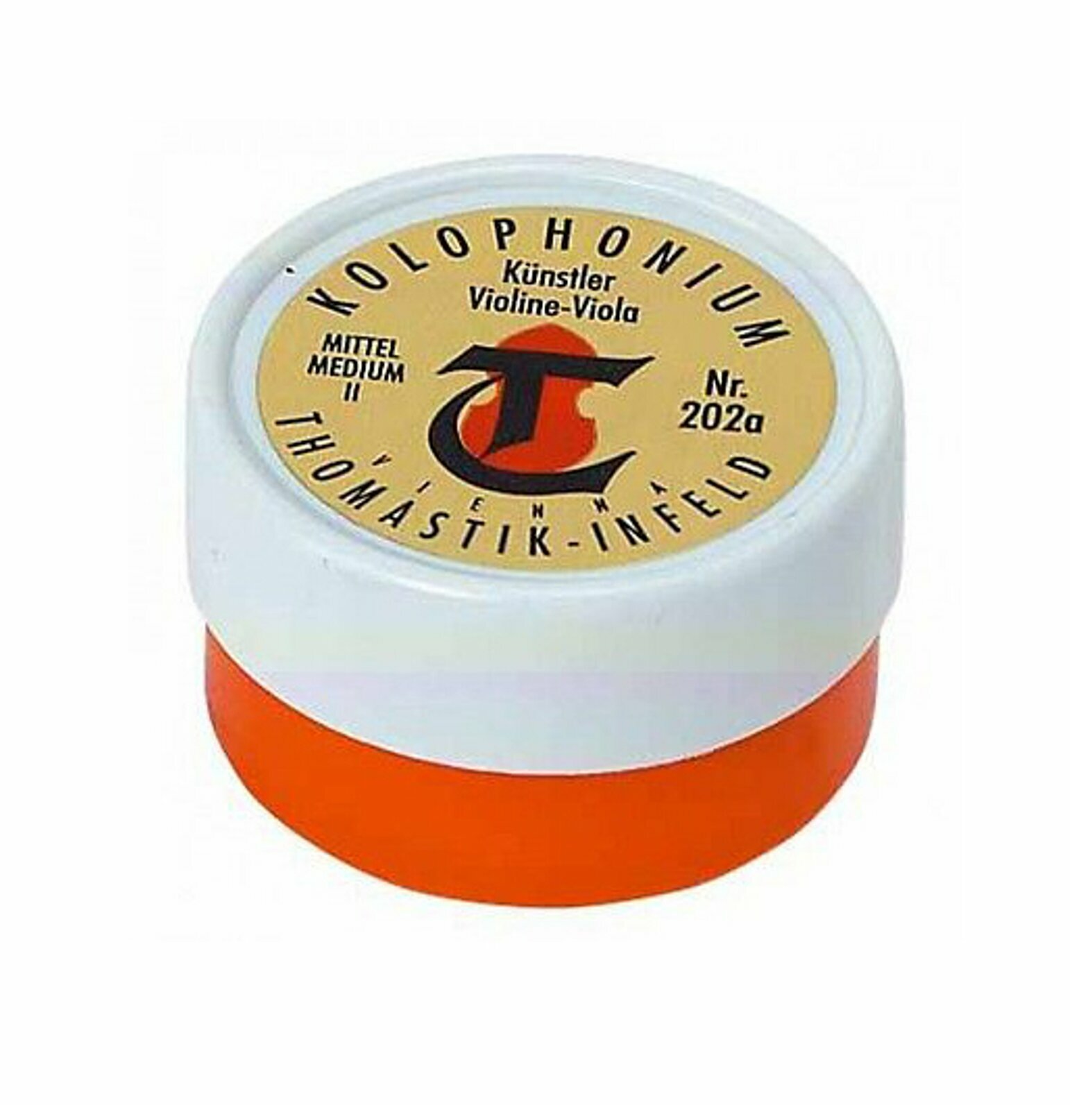 202A/II Artist Канифоль для скрипки и альта, средняя жесткость, Thomastik