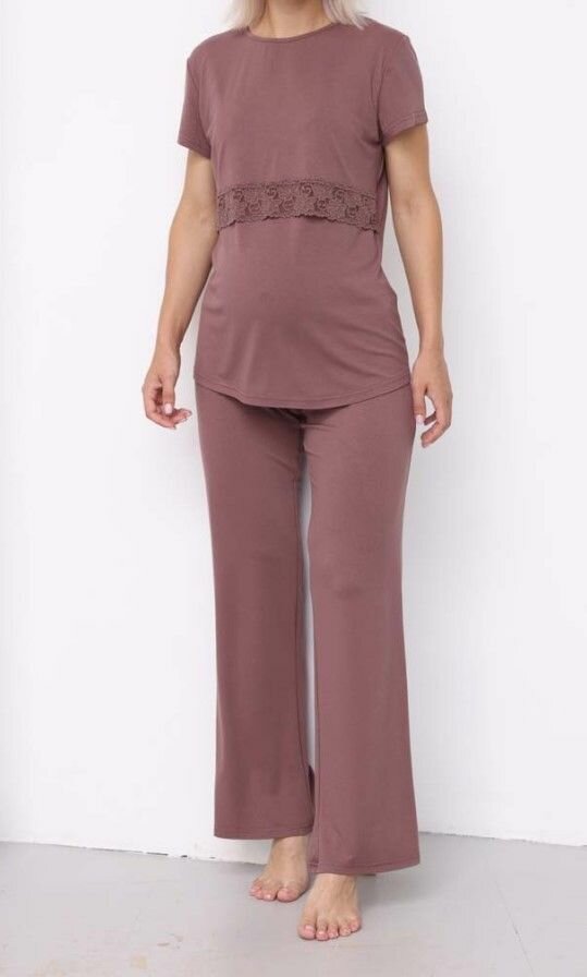 Пижама для беременных и кормящих мам