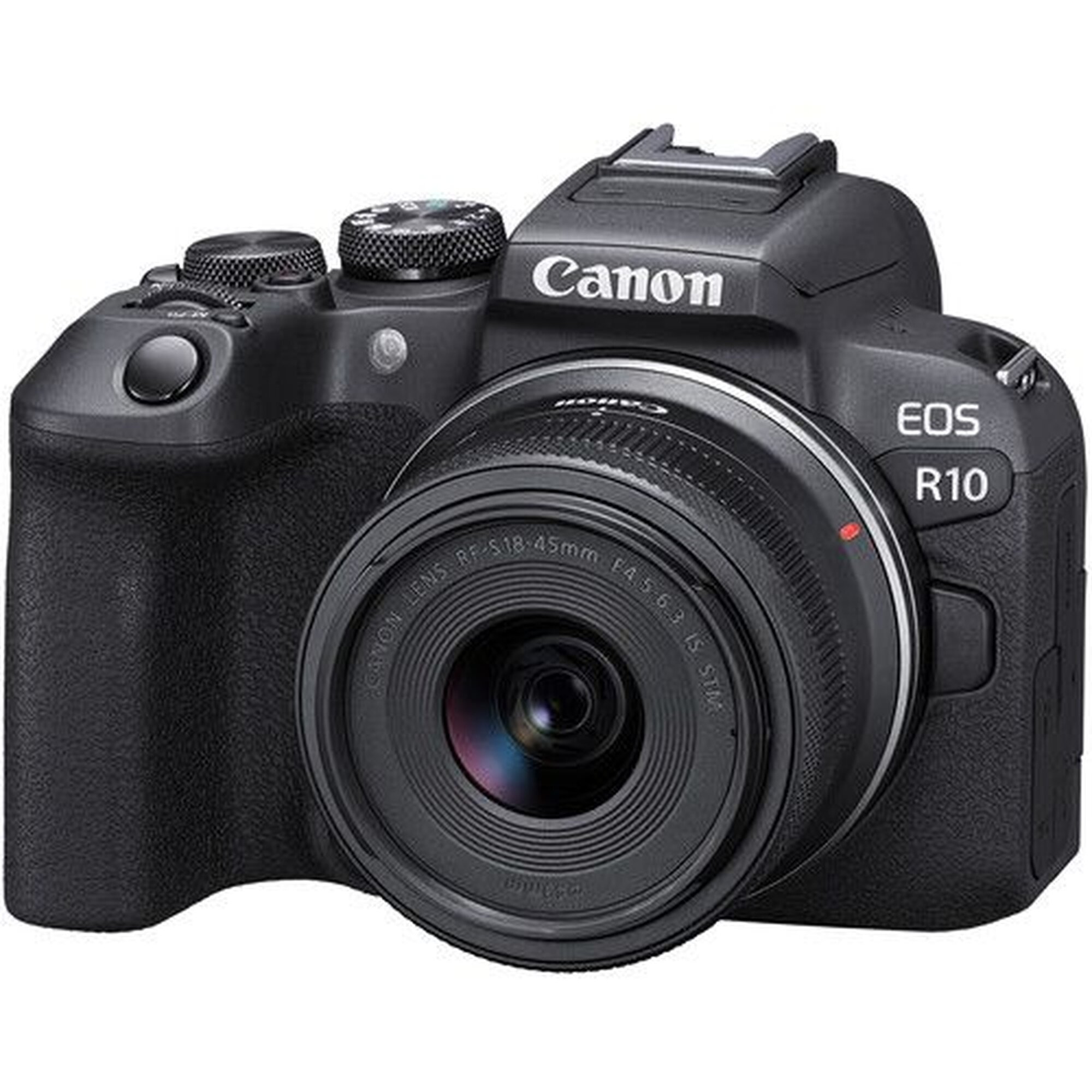 Фотоаппарат Canon EOS R10 Kit, 24,2 Мп, 3840 x 2160, 18-45 мм, черный