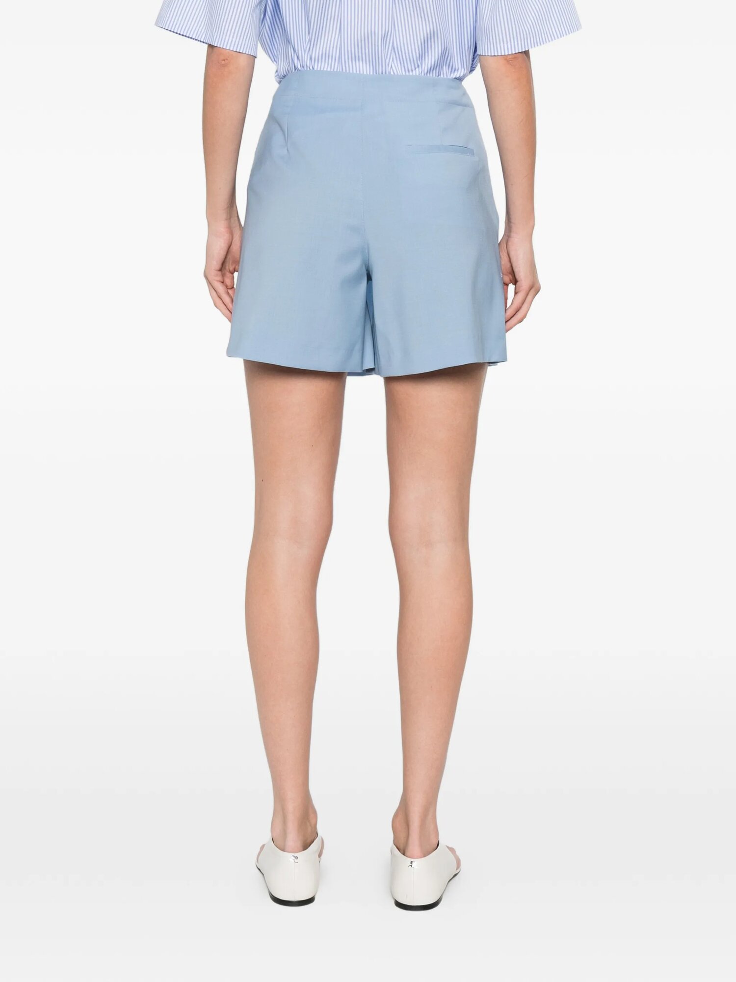 Юбка Manuel Ritz Wrap button skirt, размер 44, blue — фото 1