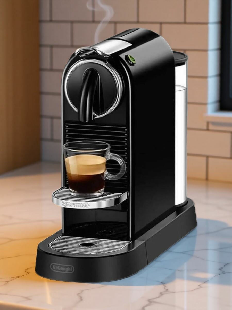 Капсульная кофемашина Nespresso CITIZ EN 167 B, black
