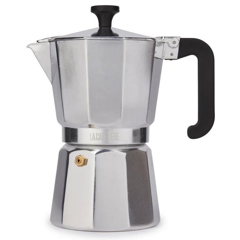 Кофеварка гейзерная La Cafetière Venice Espresso Maker Aluminium LCVEN6CPSIL