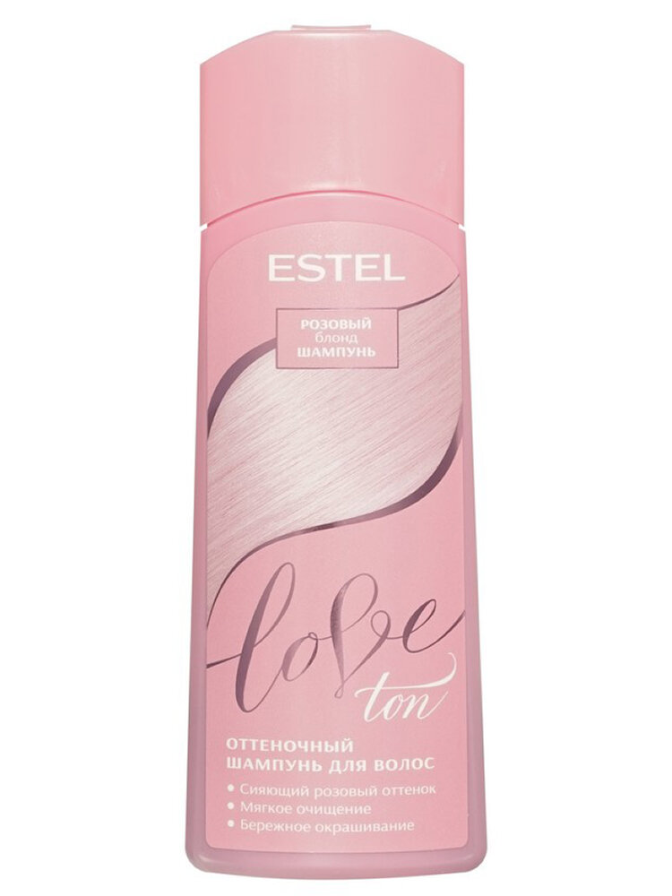Шампунь для волос оттеночный Estel Love Ton, розовый, 150мл