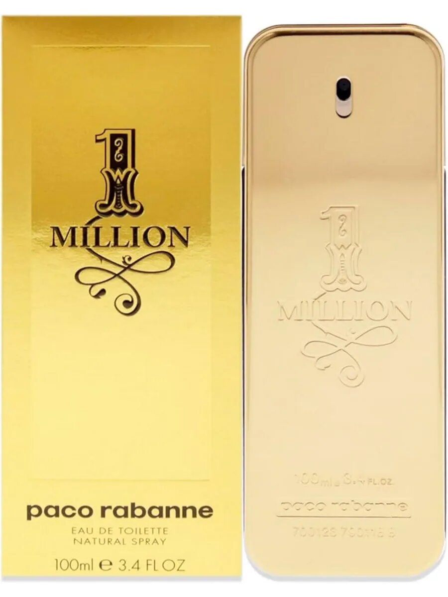 Paco Rabanne 1 MILLION (M) 100 мл Туалетная вода оригинал