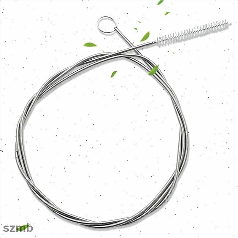 Ершик гибкий для чистки дренажной системы холодильника (длинная щетка-ерш для прочистки форсунок и отверстий, труб, шлангов, водосгонов), 150 см