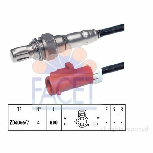 Лямбда-зонд Facet 107609 для Ford Fiesta IV, V, Fusion