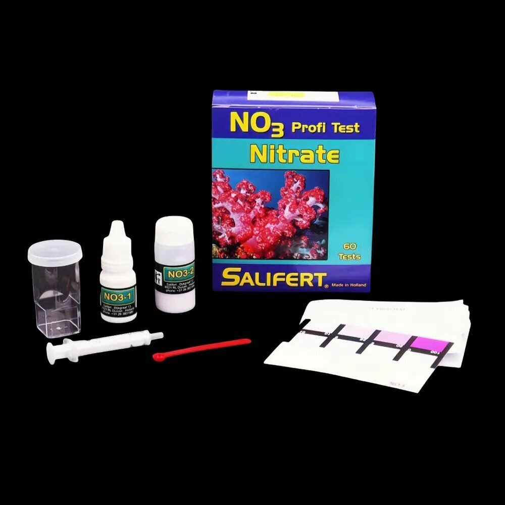 Реагент для аквариумного тестирования Salifert nitrate (NO3) реагент для тестирования нитратов