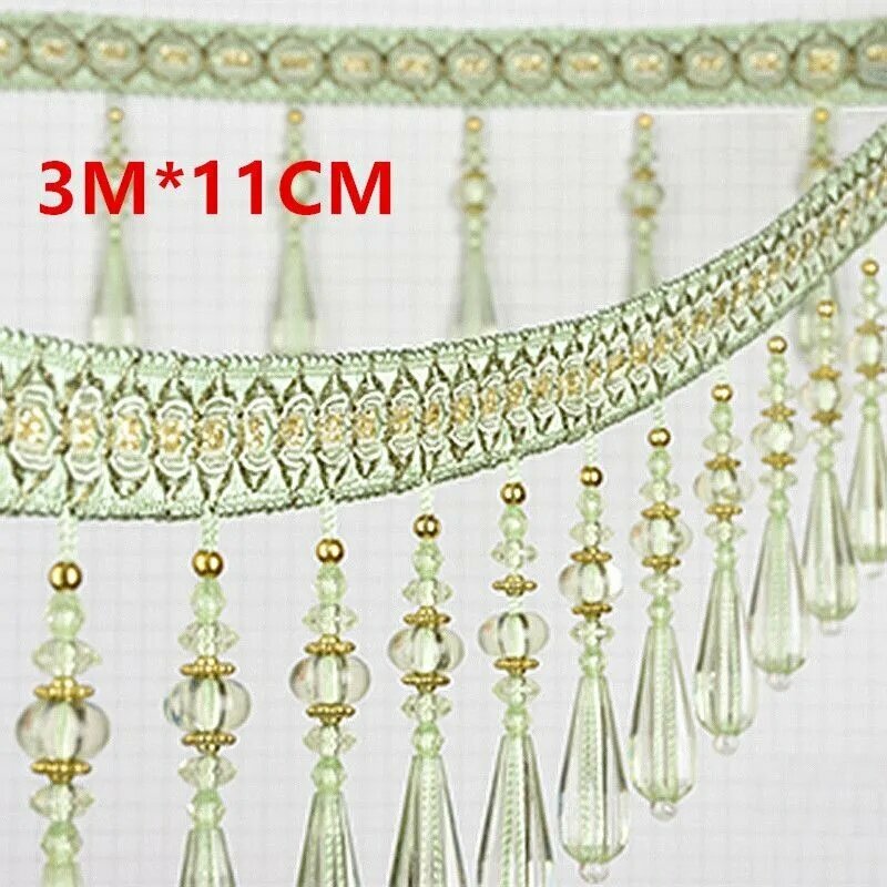 3M Подвеска из хрустальных бусин , капли и фонарики для штор, люстр и декора,