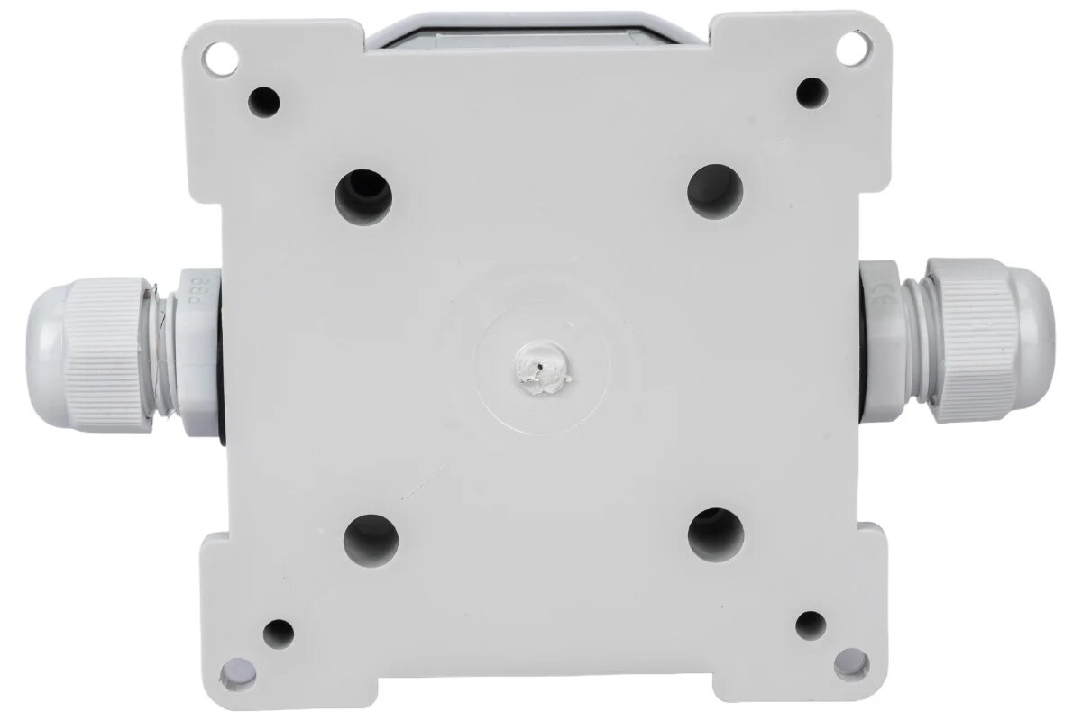 Монтажная коробка Bylectrica с клеммными колодками 2 ввода IP67 диаметр 75,7 мм высота 44,5 мм