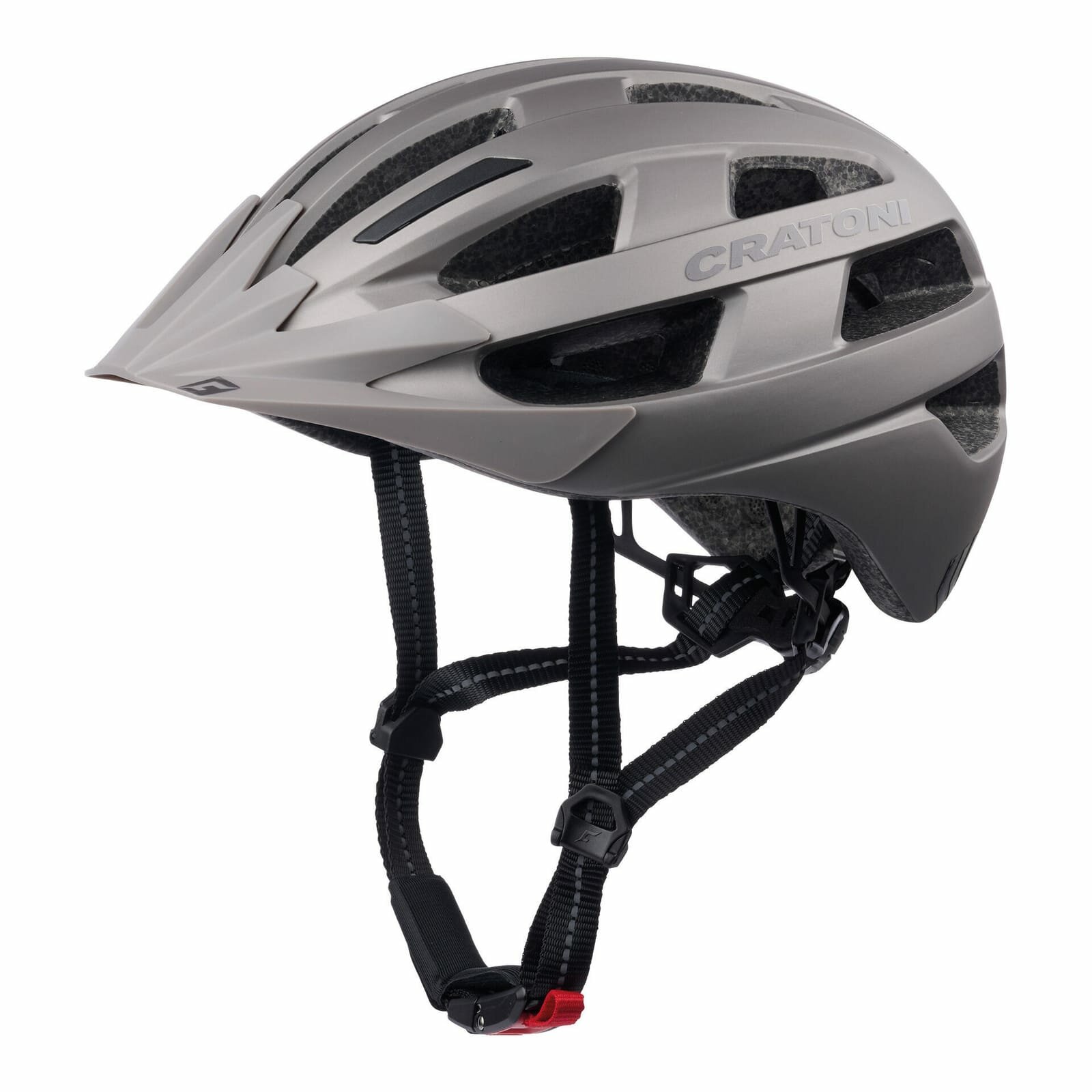 DECATHLON шлем защитный CRATONI Velo-X, коричневый, 56-60 см