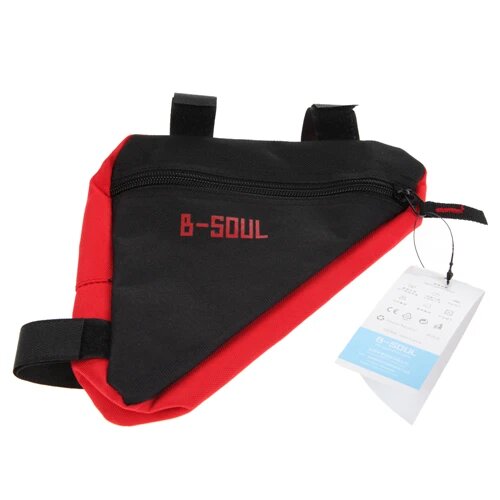 Велосумка треугольная B-Soul, Красный