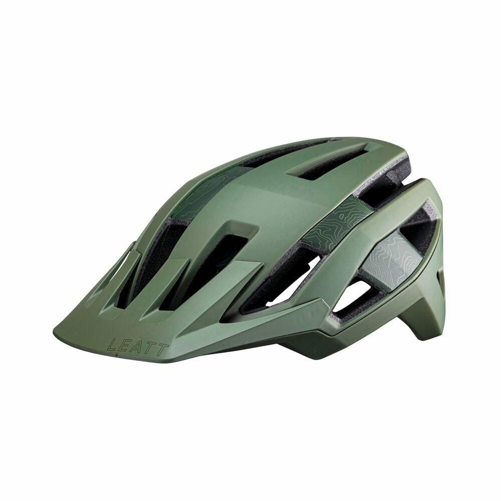 DECATHLON шлем защитный LEATT Helmet MTB Trail 3.0, зеленый, 59-63 см