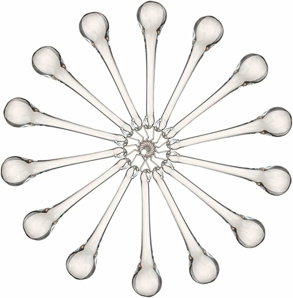 10шт 8 см матовая подвеска в виде капли воды