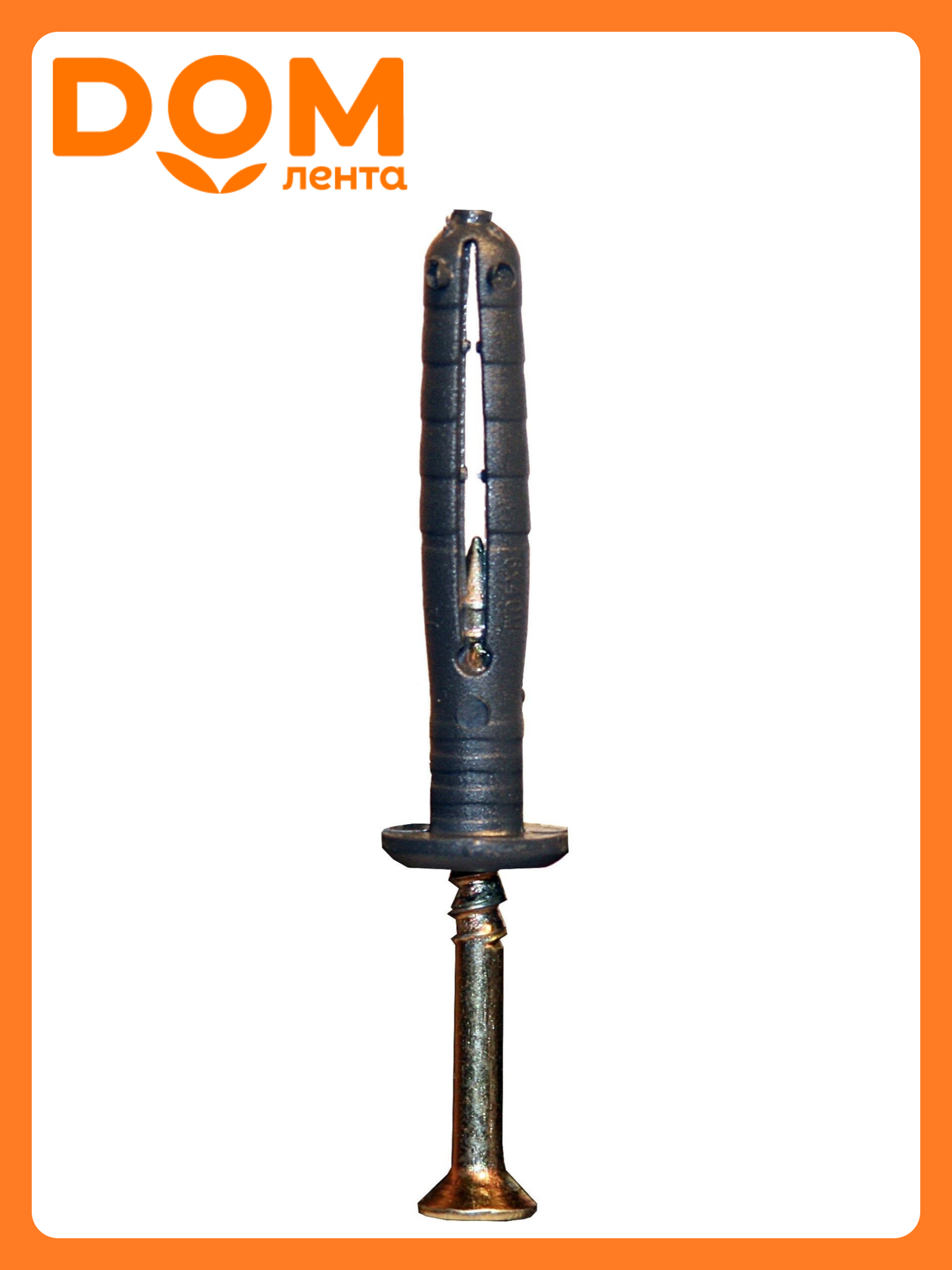 Дюбель-гвозди Tech-KREP, грибовидные, полипропилен, 6x40 мм, 16 штук