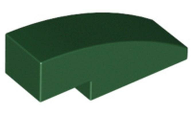 Деталь Lego 50950 Slope, Curved 3 x 1
