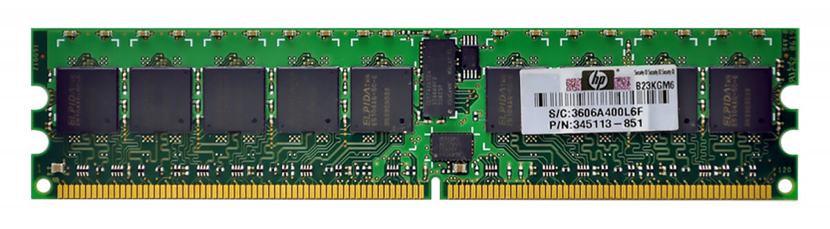 Оперативная память HP 345113-851 DDRII 1024Mb