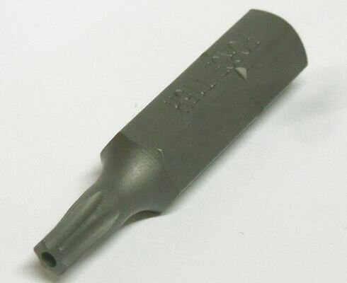 Бита (вставка) TORX T15 L=30мм с центральным отверстием 1/4*****