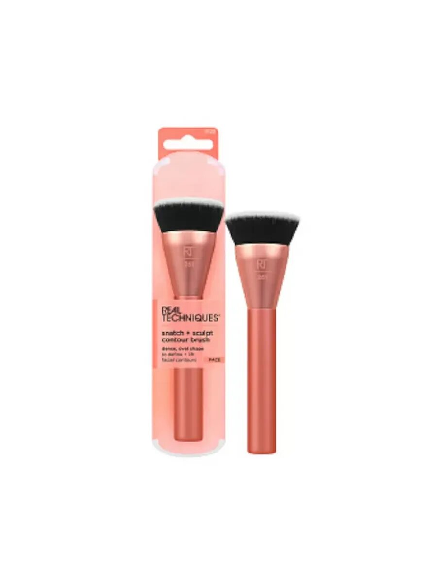REAL TECHNIQUES Snatch + Sculpt Contour Brush Кисть д 1 шт