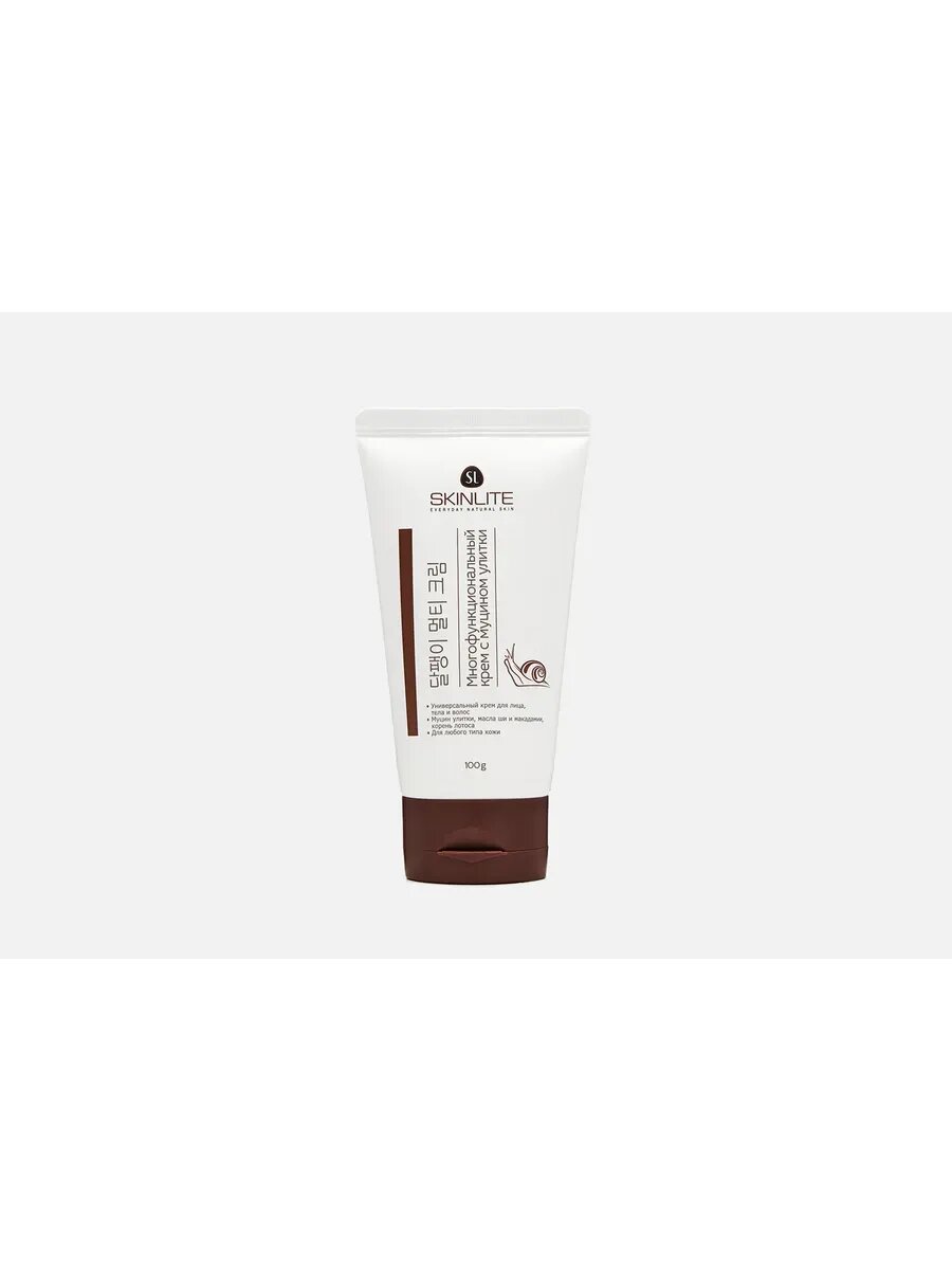 SKINLITE snail cream Многофункциональный крем с муцин 100мл