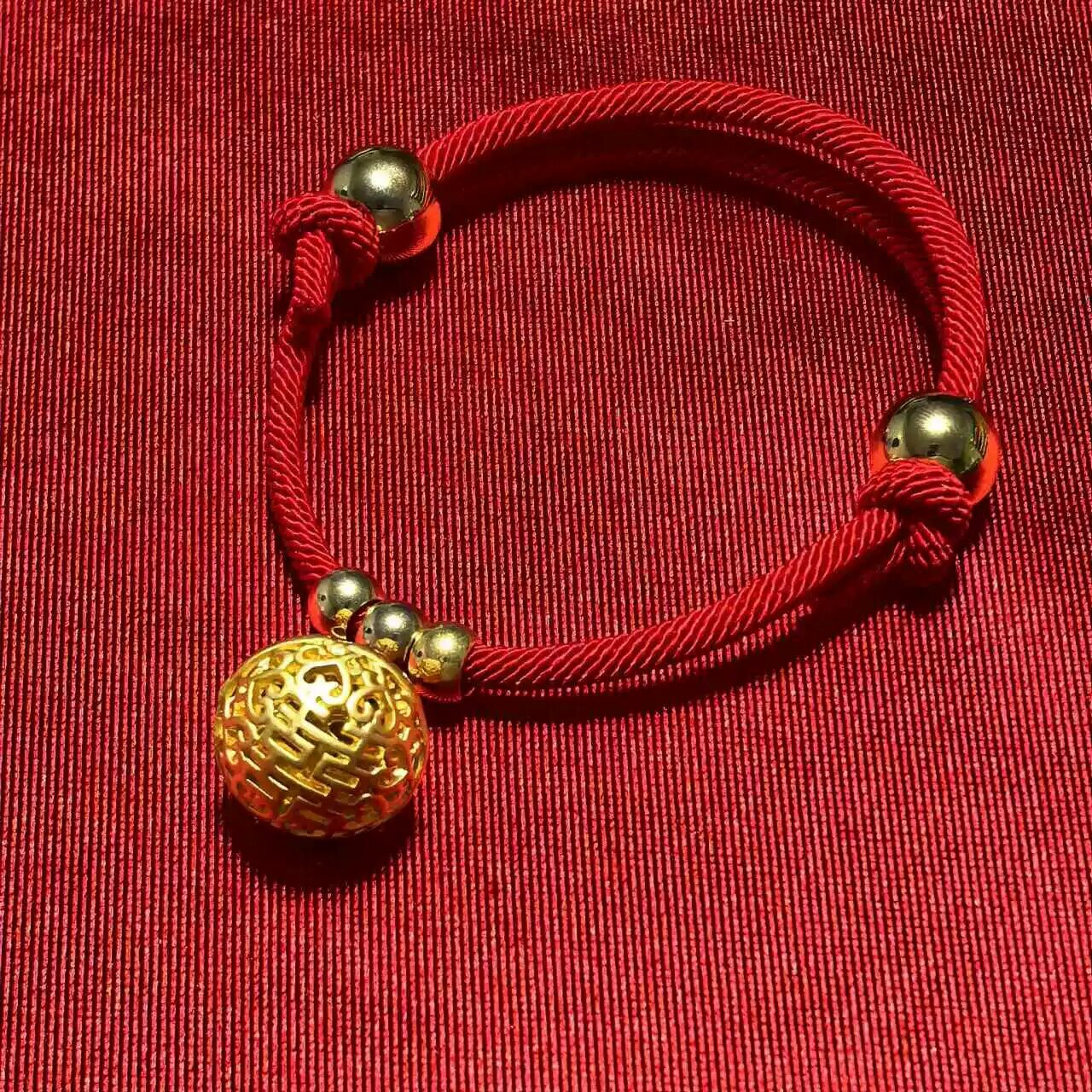 Ошейник с колокольчиком для кошек, ошейник для собак, красная веревка на удачу, аксессуар для шеи питомца, колокольчик