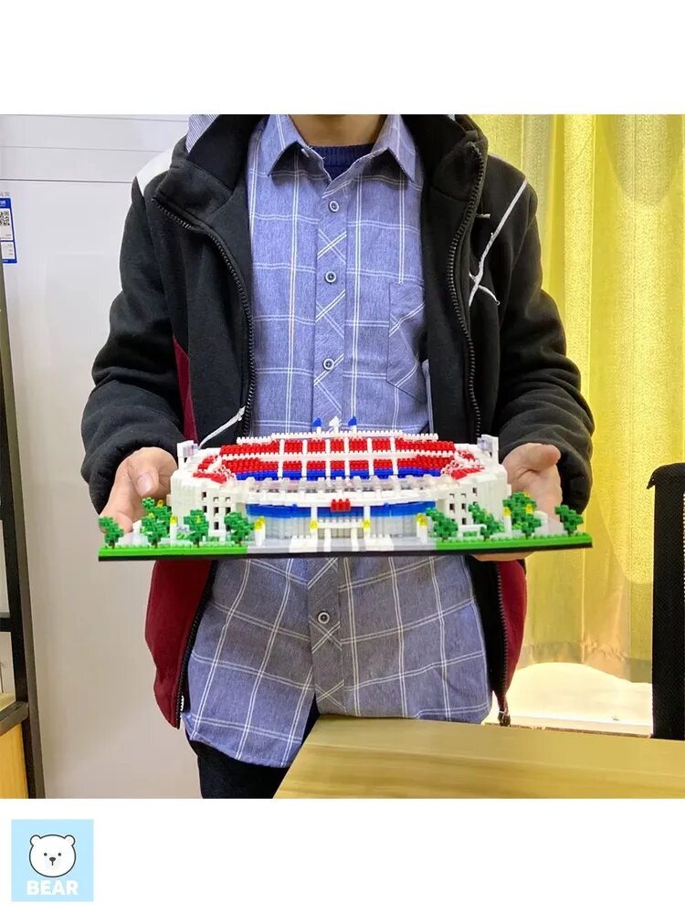 Конструктор пластиковый 3D Архитектура Camp Nou 8830 3037 деталей — фото 1