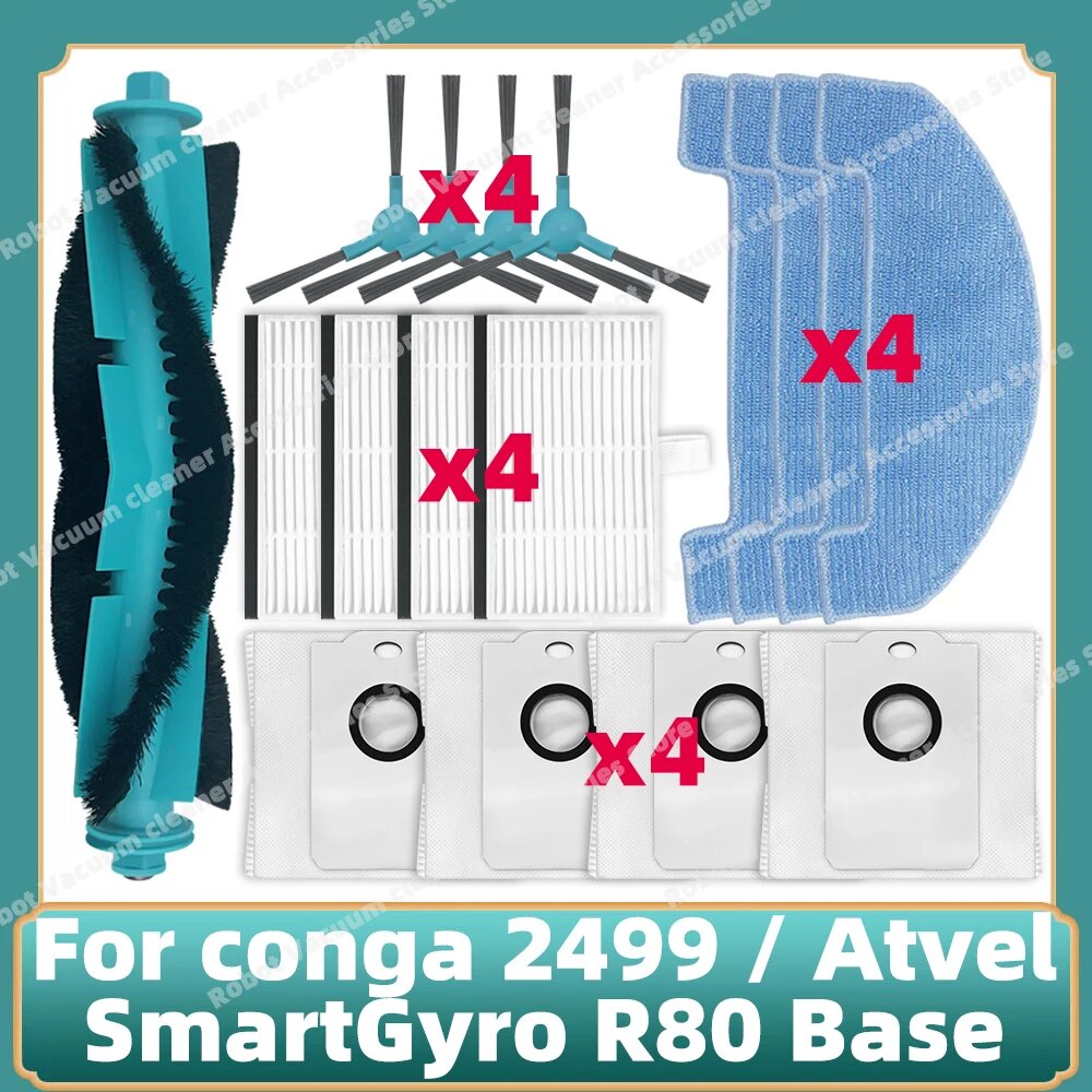Набор запчастей для Conga 2499 / Atvel R80, Set Q
