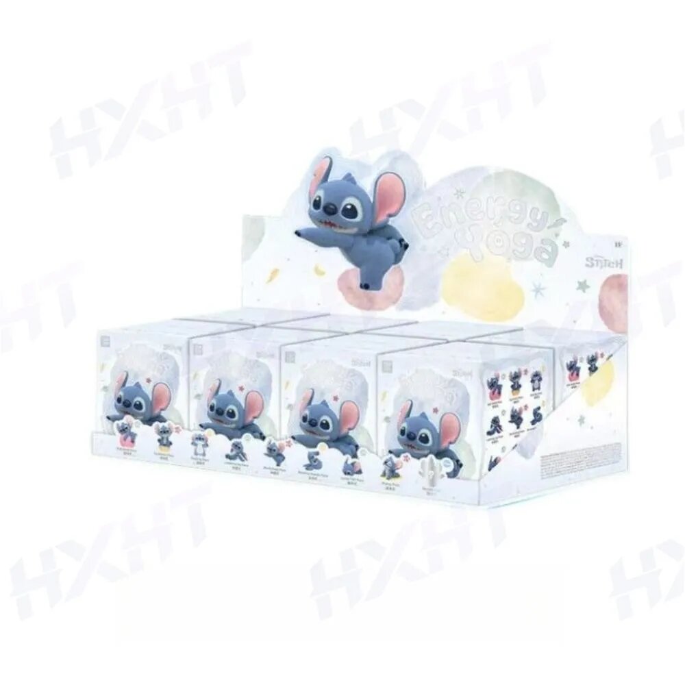 Toptoy Disney Стич: Слепой Бокс "Энергичная Йога", Аниме Фигурка, ПВХ