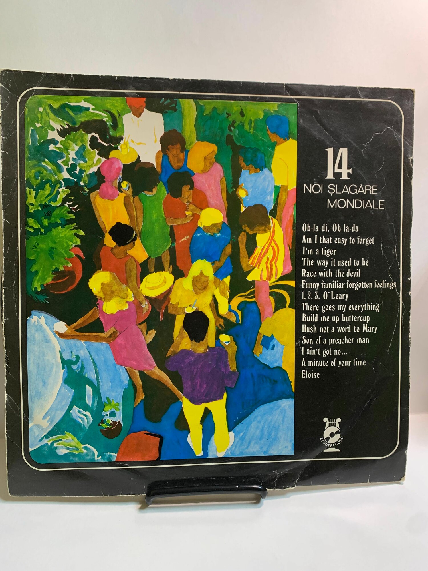 Various - 14 Noi Slagare Mondiale (1LP Electrecord, Румыния 1969, VG/VG)