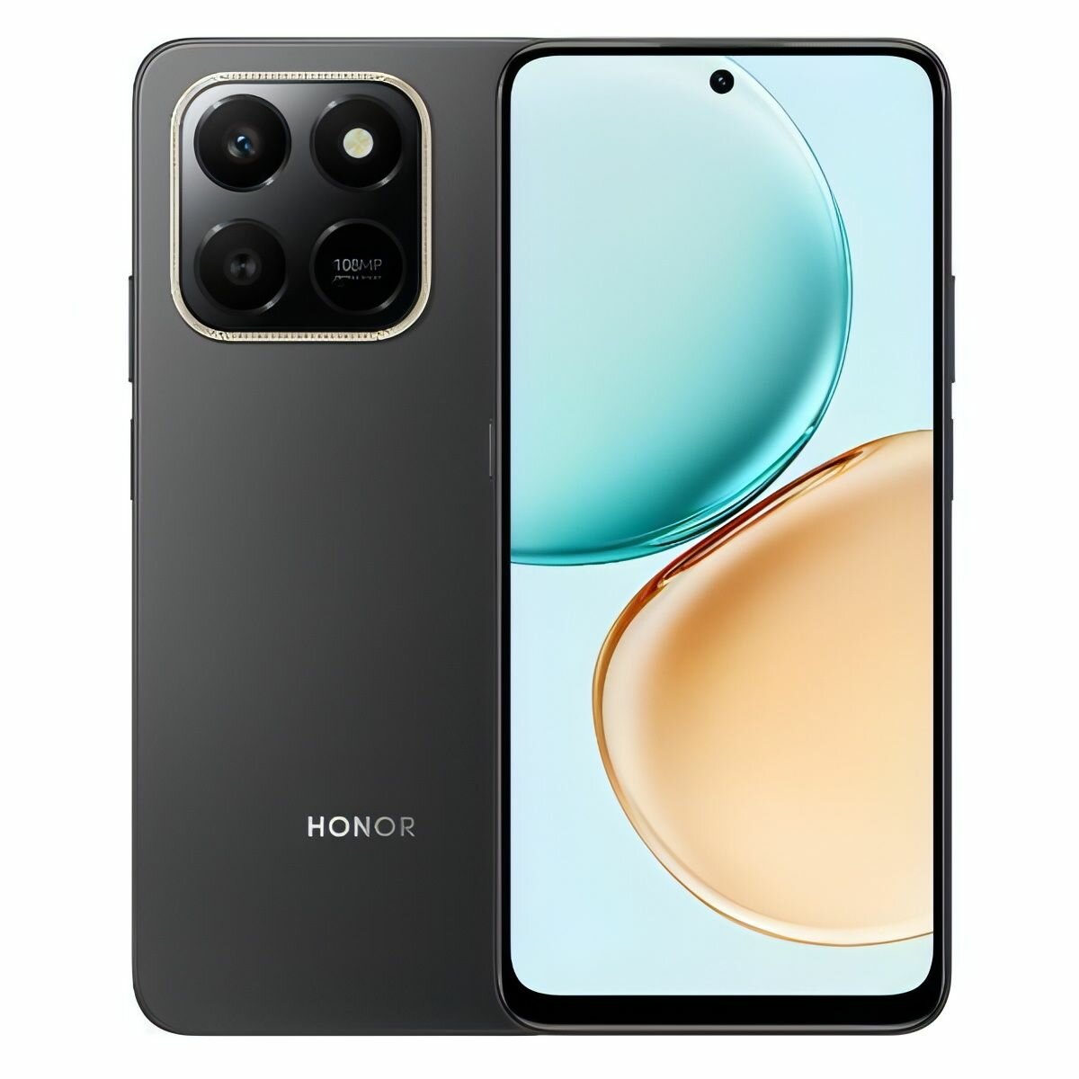 Смартфон HONOR X7d 6/128GB черный 5109BXJT